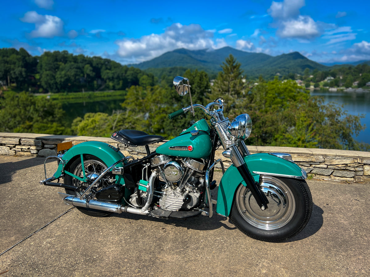 1949 Harley Panhead Sticker + 1 Entry – Motor Maker