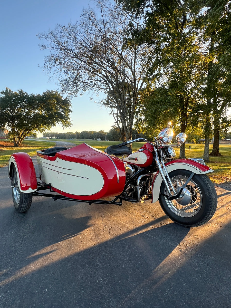 1947 Harley Knucklehead Sidecar Sticker + 1 Entry – Motor Maker