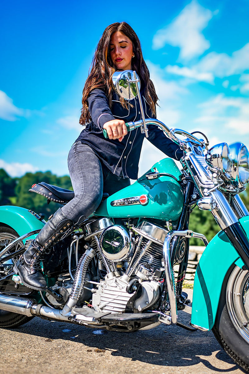 1949 Harley Panhead Sticker + 1 Entry – Motor Maker