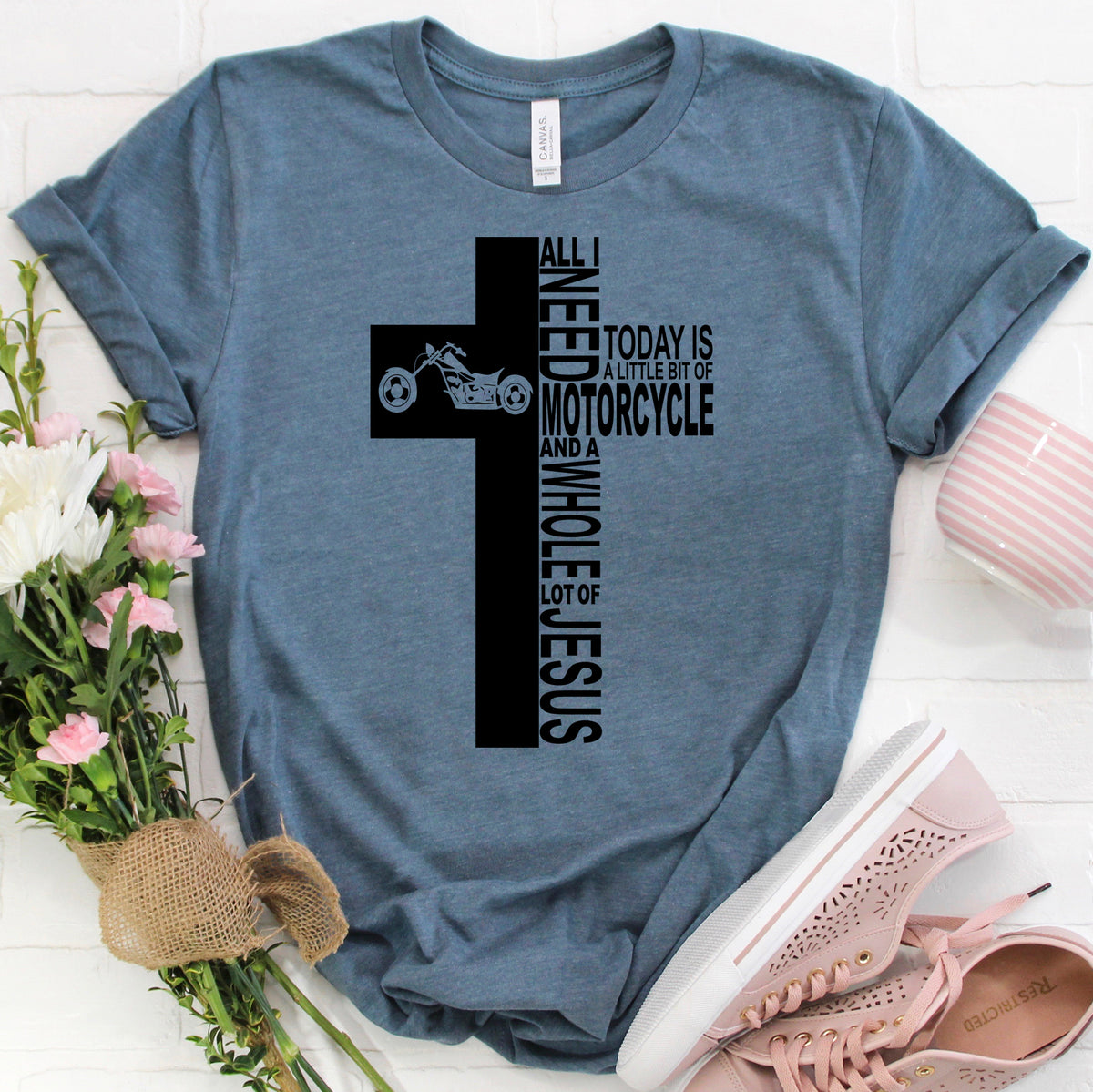 Motorcycles + Jesus Tee – Motor Maker